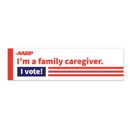 Caregiving bumper sticker 1