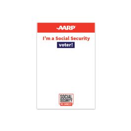 AARP I am a Social Security voter