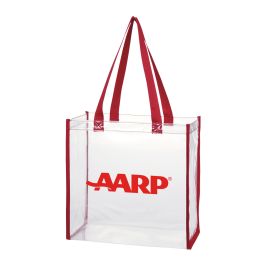 Clear tote bag