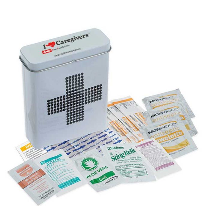 First Aid: Caregivers Deluxe First Aid Kit - BULK Grey